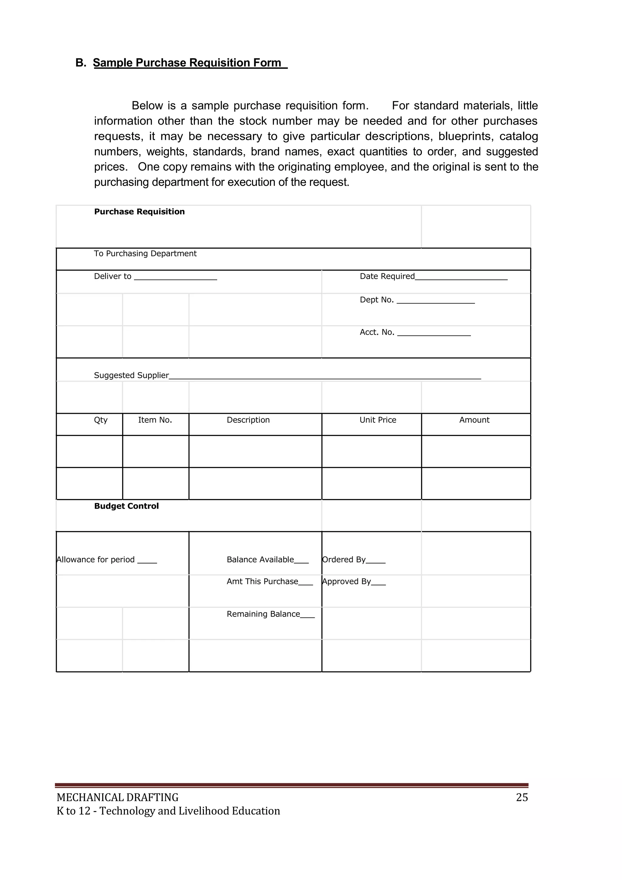 K to 12 Mechanical Drafting Learning Module | PDF