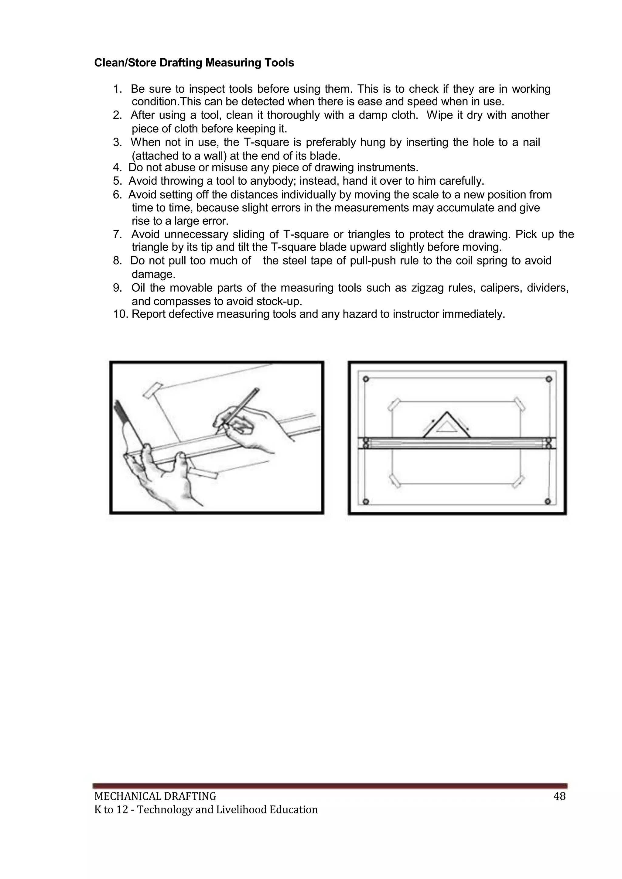 K to 12 Mechanical Drafting Learning Module | PDF | 3-D Graphics | Computer Software and ...