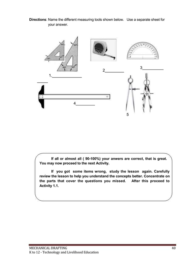 K to 12 Mechanical Drafting Learning Module | PDF | 3-D Graphics | Computer Software and ...
