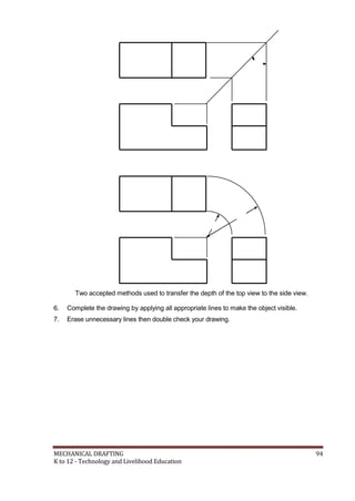 K to 12 Mechanical Drafting Learning Module | PDF