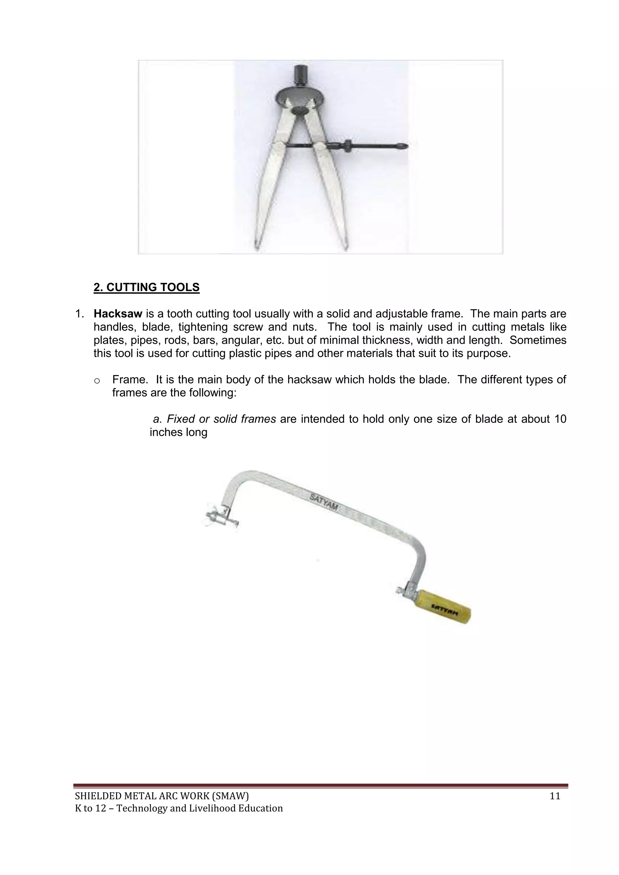 K to 12 smaw welding learning module | PDF