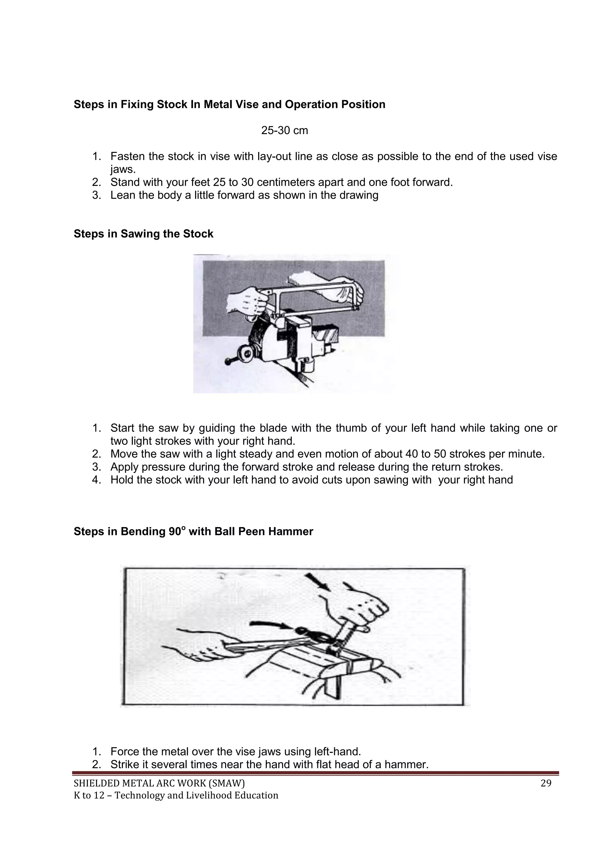 K to 12 smaw welding learning module | PDF