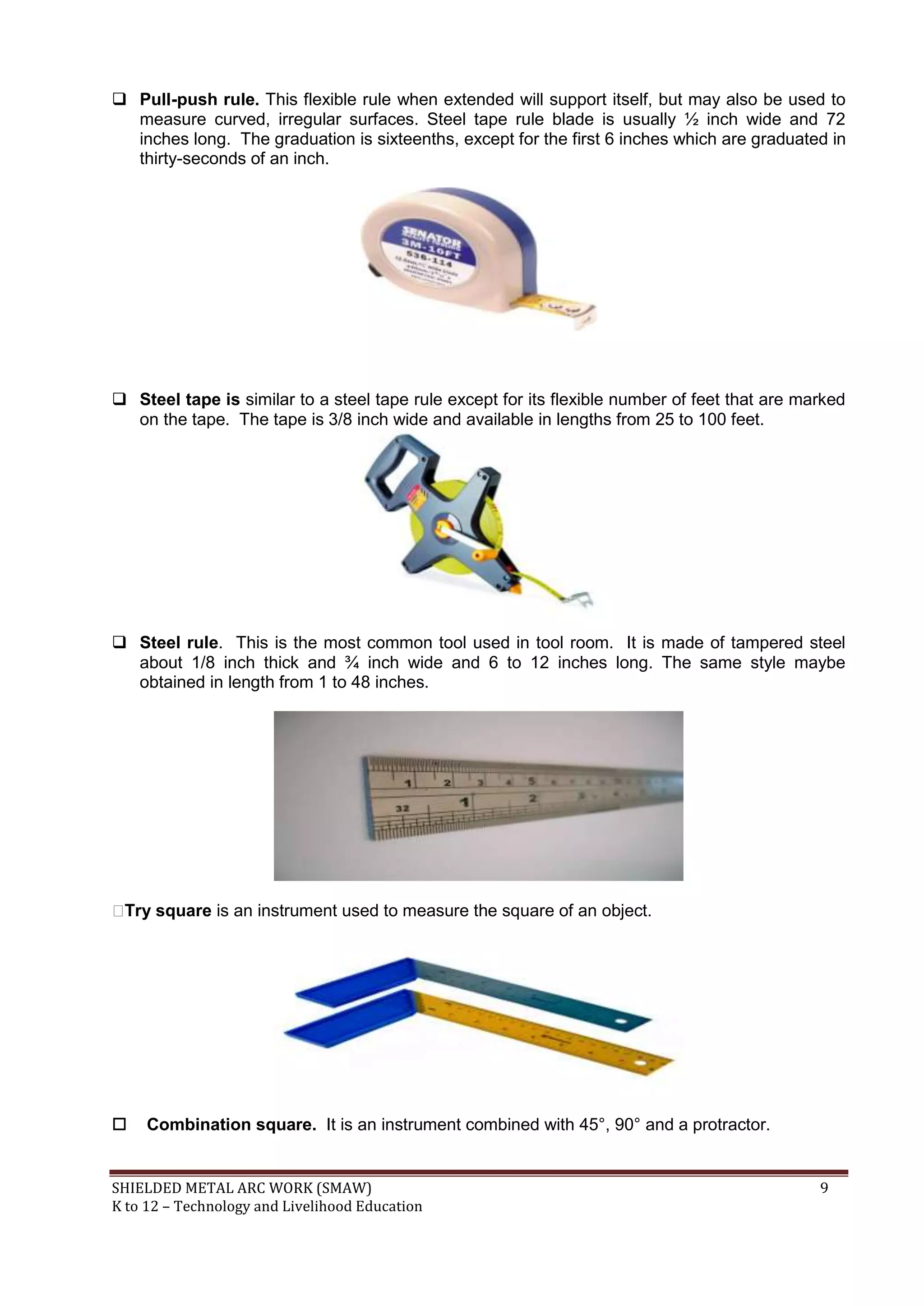 K to 12 smaw welding learning module | PDF