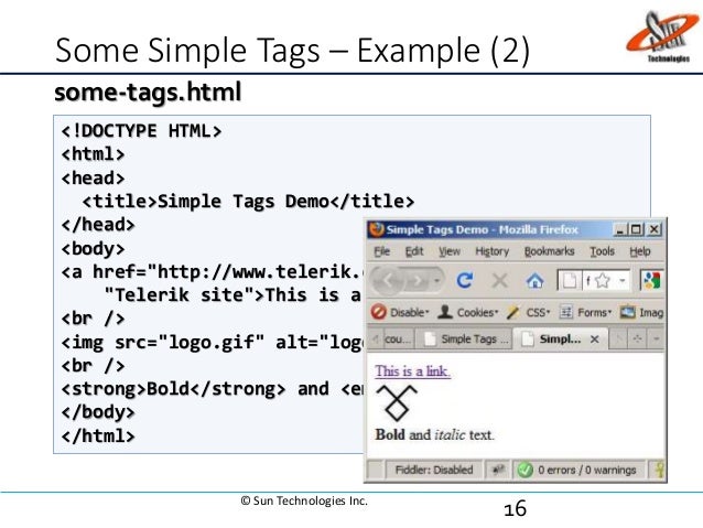 HTML, CSS and Java Scripts Basics