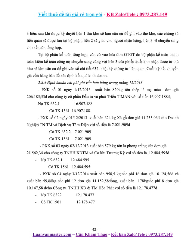 Kế toán tiêu thụ sản phẩm và xác định kết quả kinh doanh tại công ty xây dựng Kiến Thành.doc