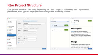 Ktor Introduction and CRUD operations Presentation | PPT