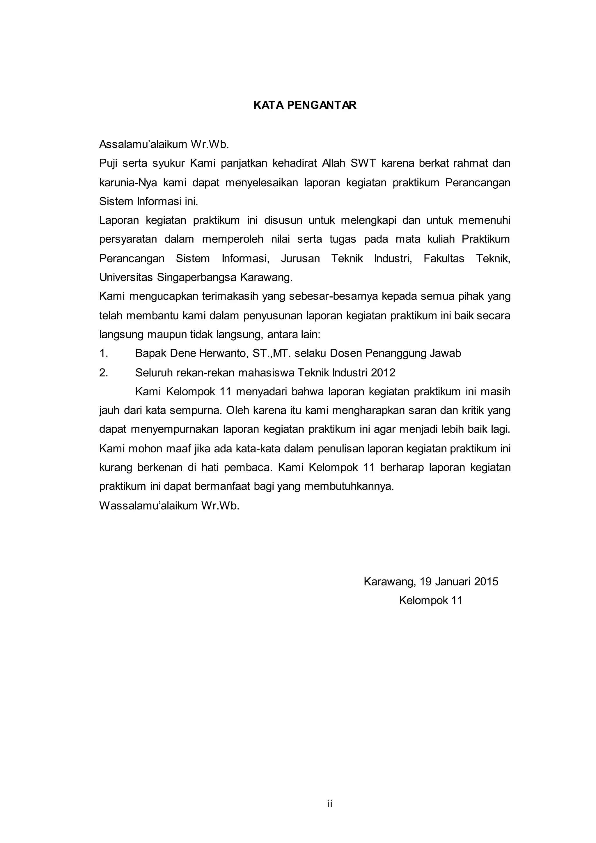 Kata pengantar | PDF