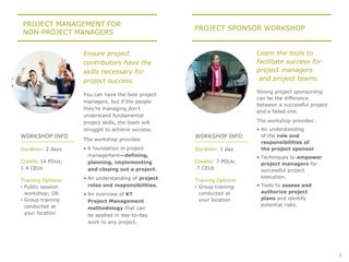 Kepner-Tregoe Project Managment Suite Brochure | PPTX