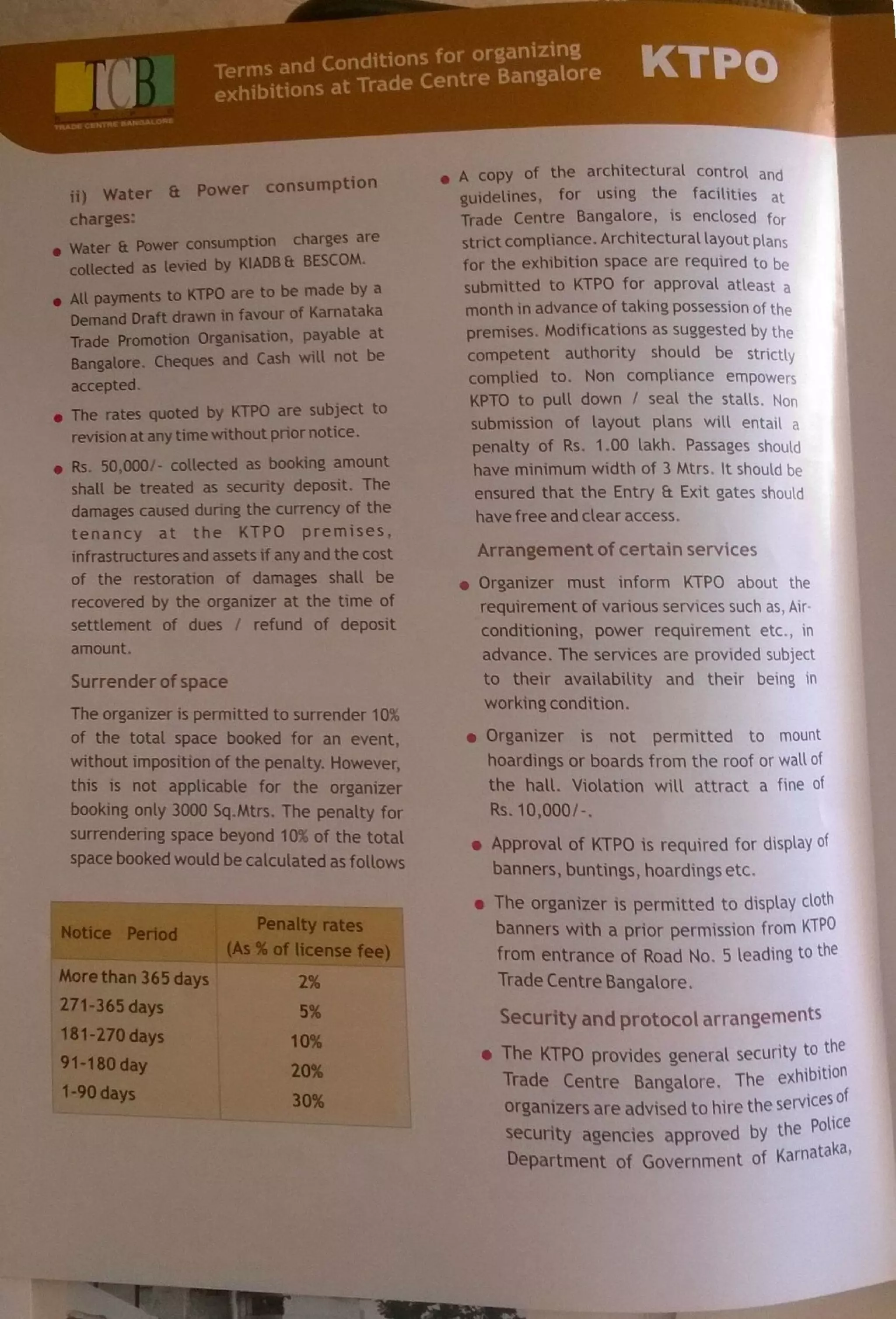 convention centre case study Bangalore- KTPO | PDF