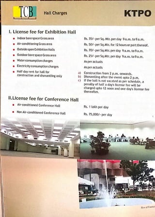 convention centre case study Bangalore- KTPO | PDF