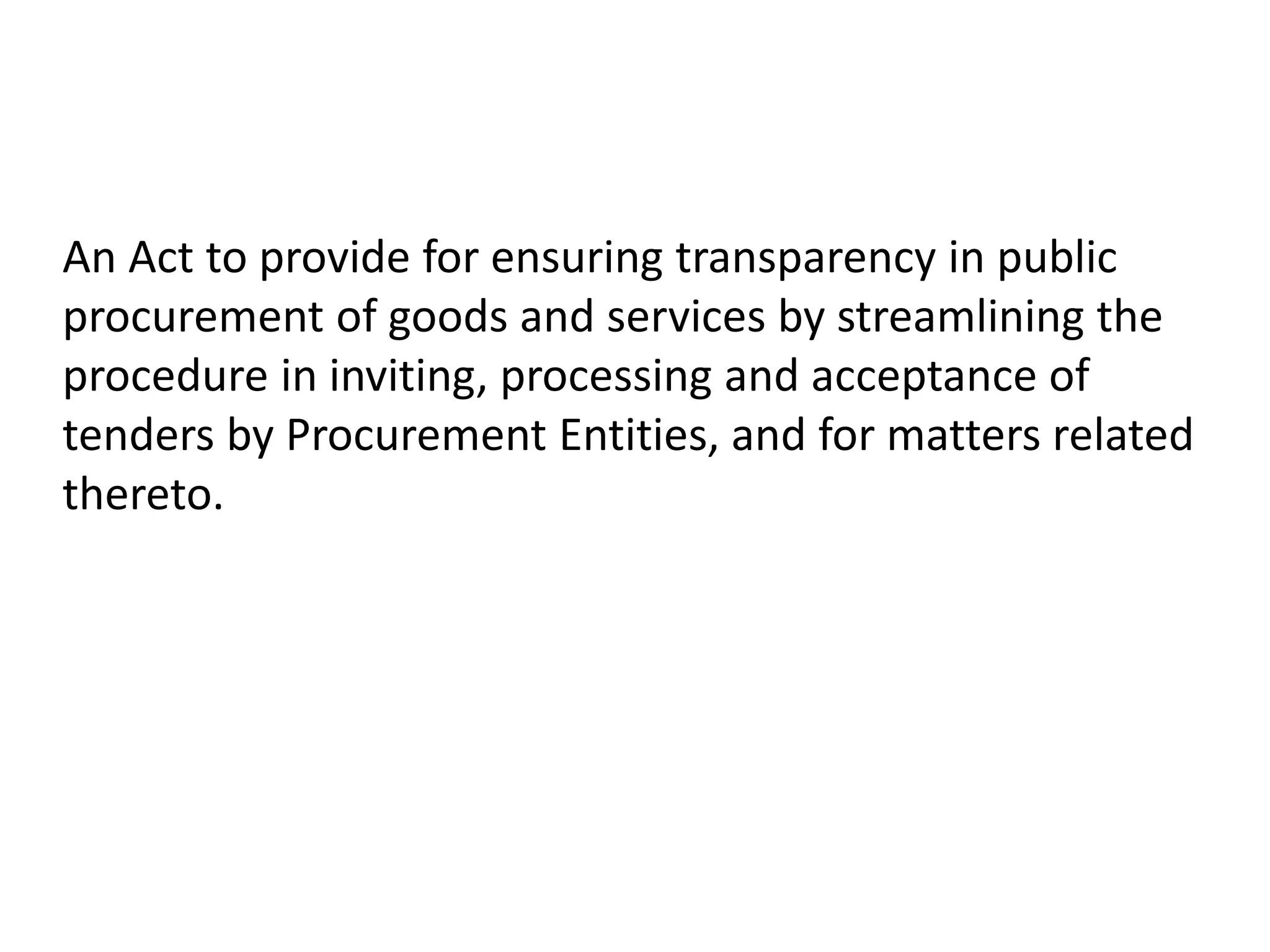 KTPP act karnataka- details of act -rules and regulations | PPTX