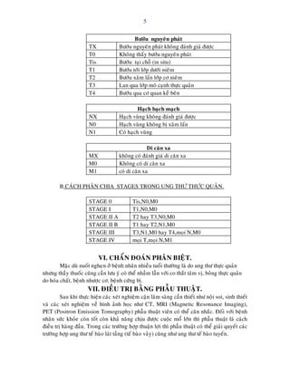 UNG THƯ THỰC QUẢN | PDF