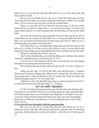 UNG THƯ THỰC QUẢN | PDF