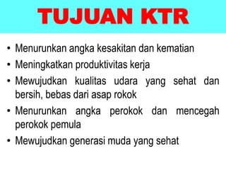 KTR Kawasan Tanpa Rokok | PPTX