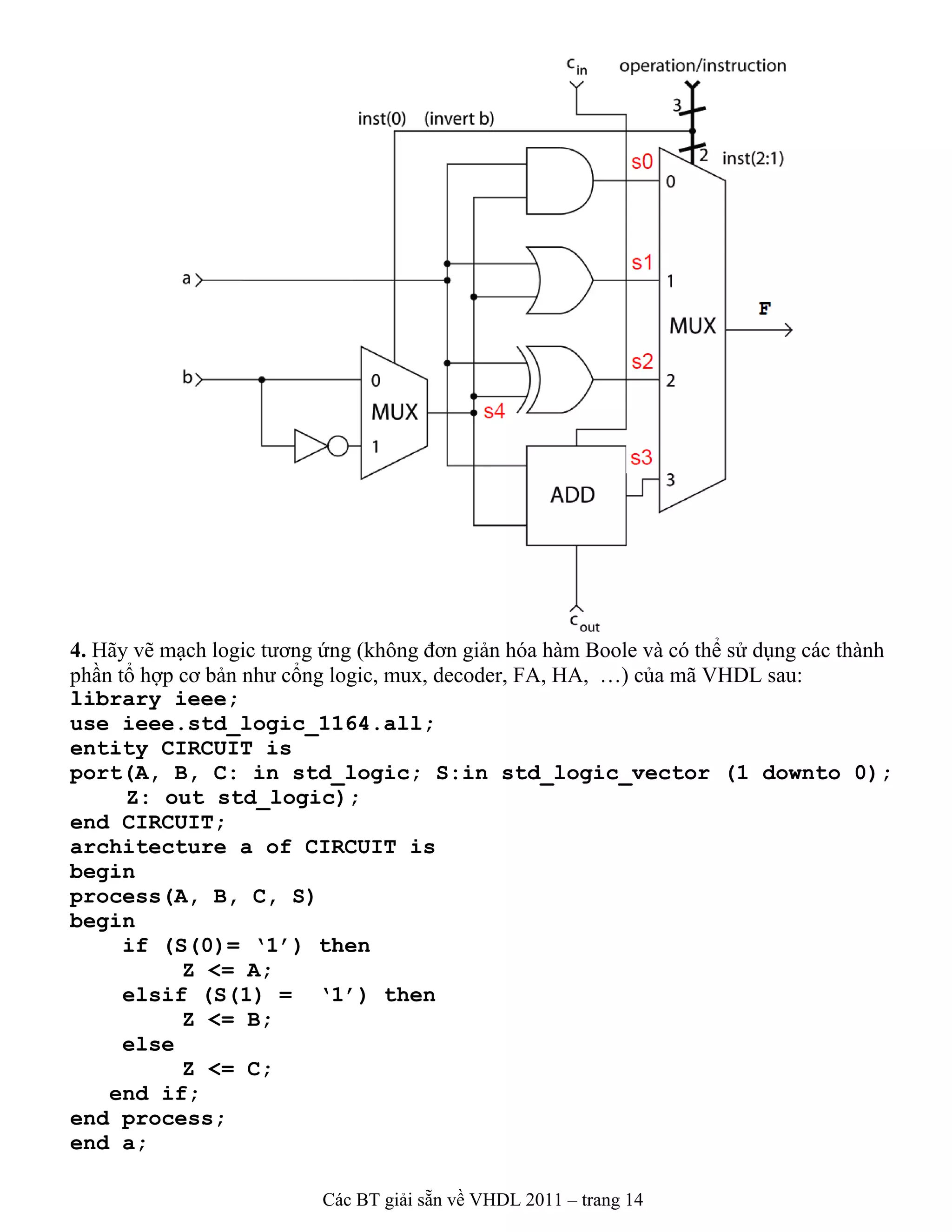 Kts cac bt giai san ve vhdl 2011 | PDF