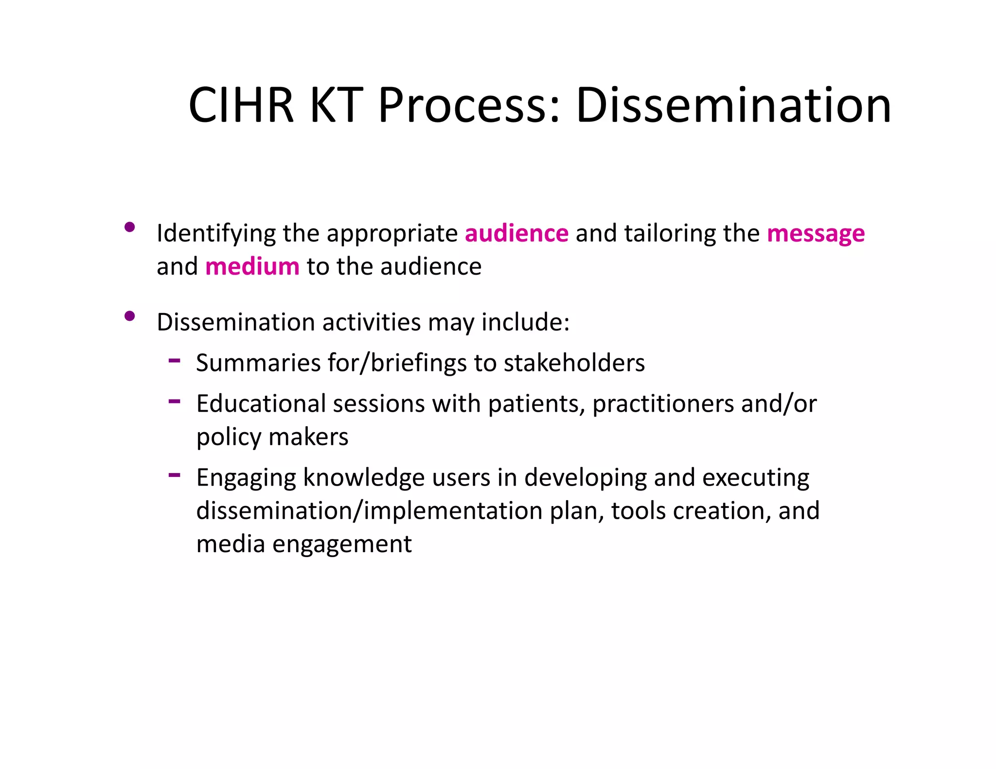 Introduction to Knowledge Translation | PDF