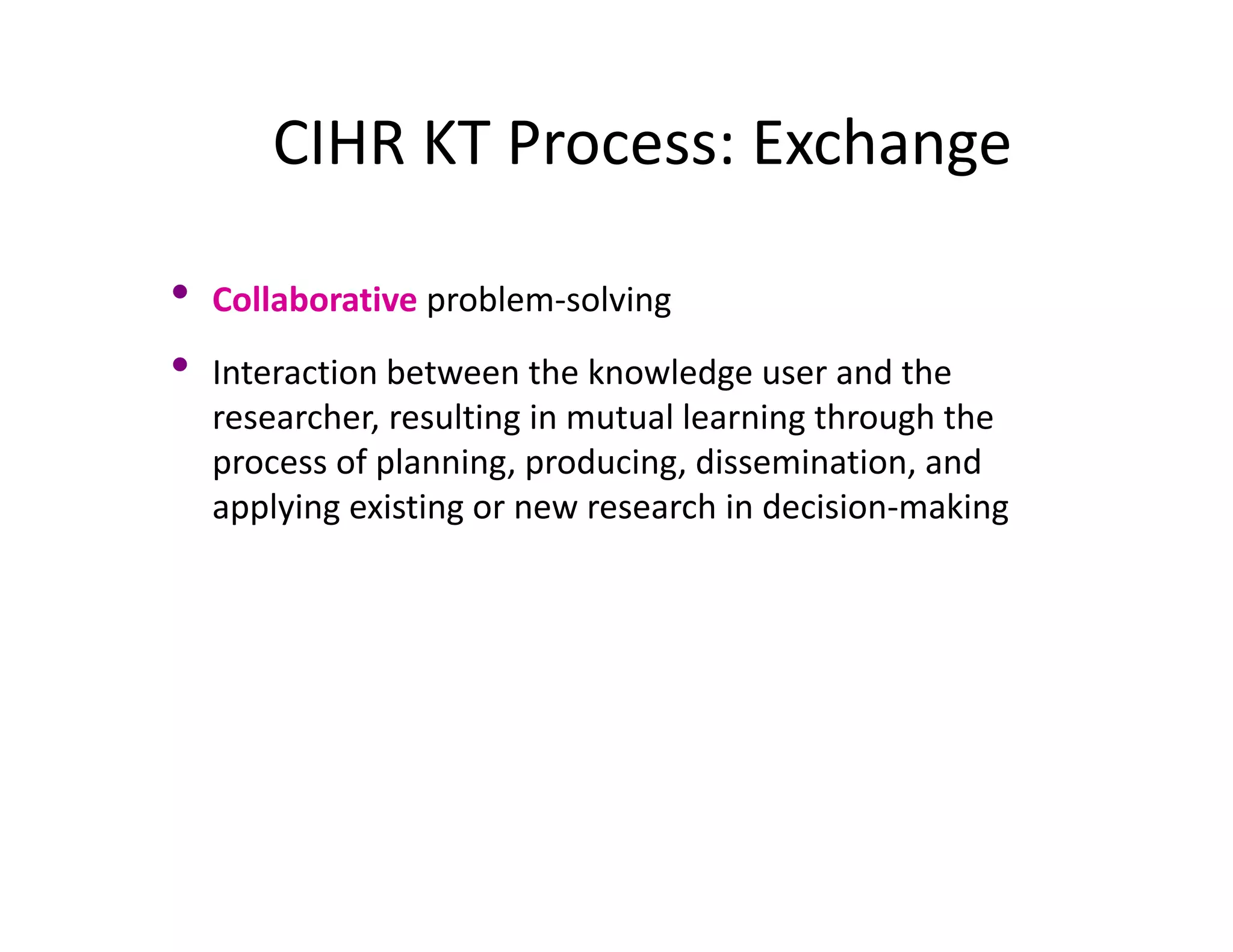 Introduction to Knowledge Translation | PDF