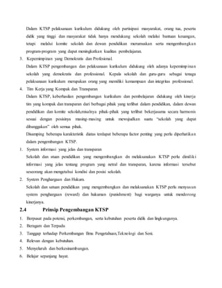 Ktsp kurikulum sd | DOCX
