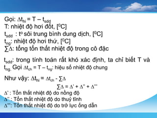quá trình thiết bị cô đặc | PDF