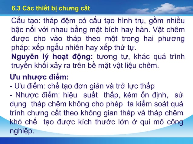 chưng cất mới nhất 2015 pro | PDF