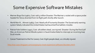 1st lecture on software testing given to KTU students. September 2015 | PPT