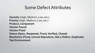 4th lecture on Software Testing given to KTU students. | PPTX