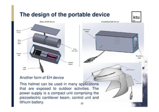 Design of Portable Energy Harvesting Device | PDF | Consumer ...