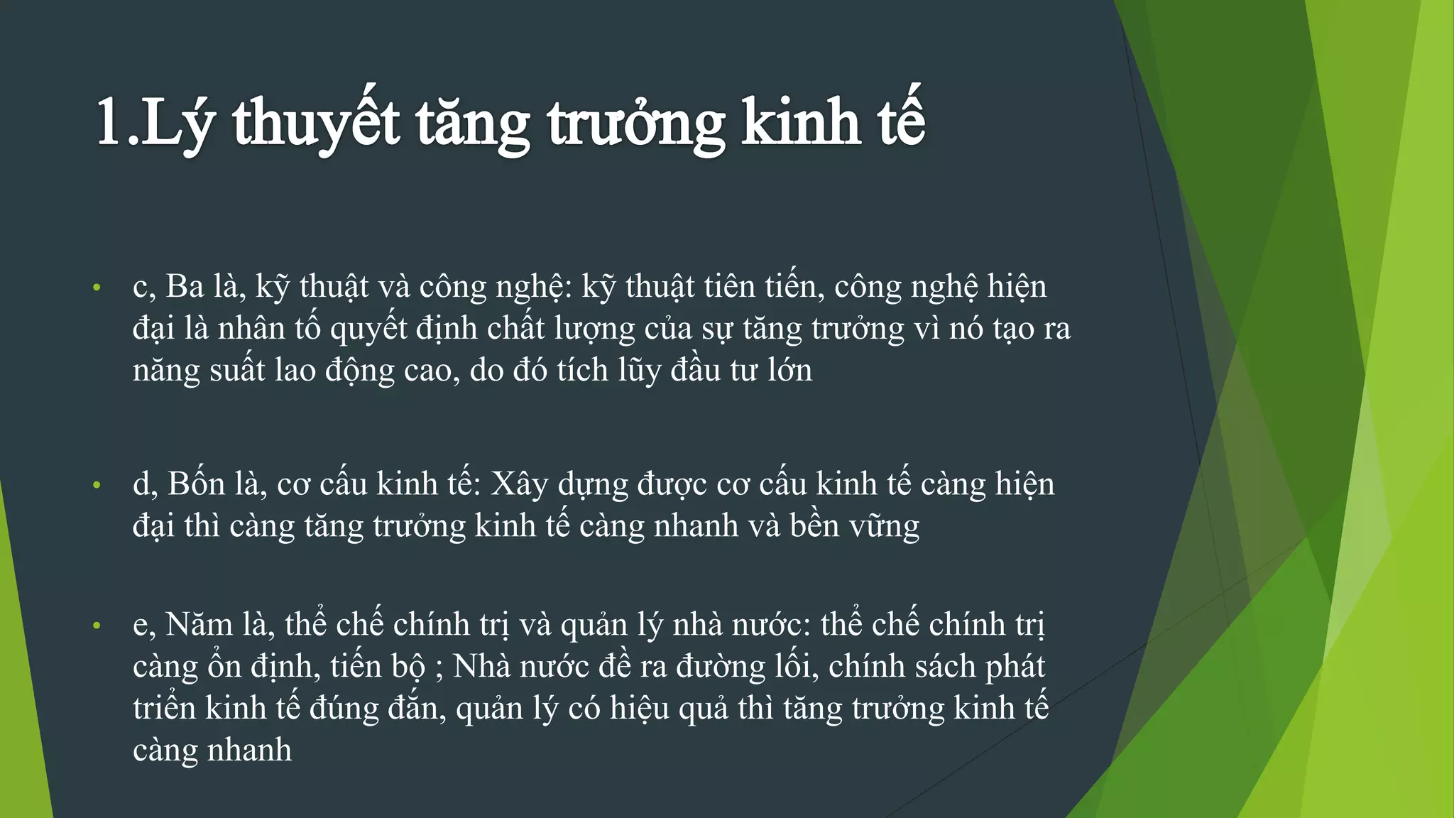 Slide tăng trưởng kinh tế | PPTX