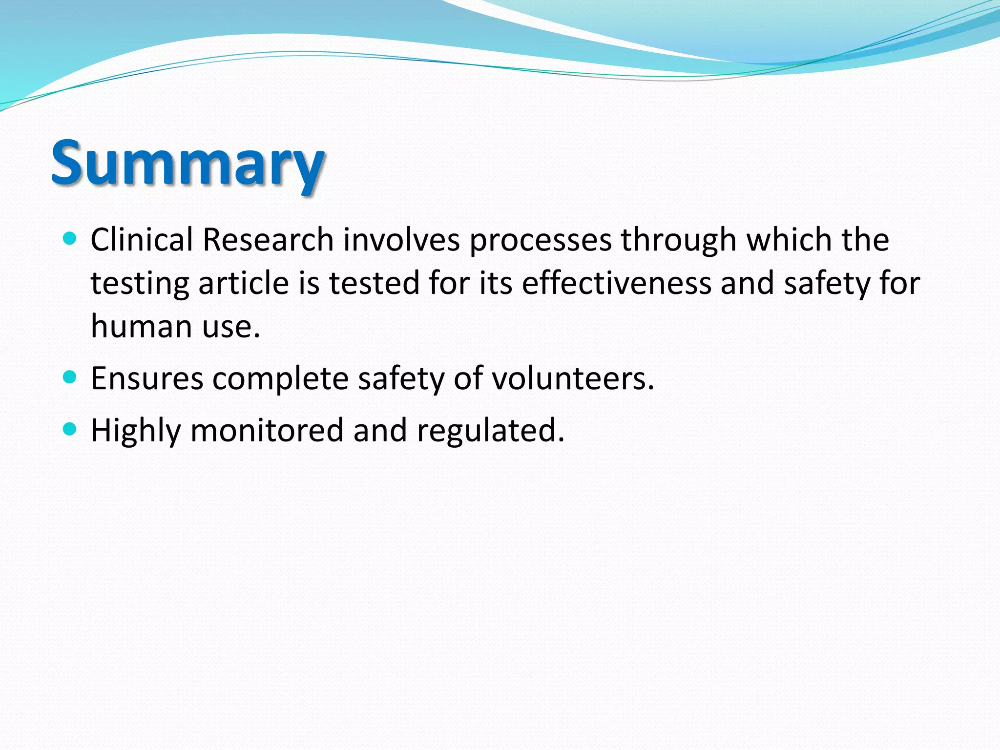 Clinical research basic things | PPTX