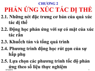 KTXT CHƯƠNG 2 | PDF