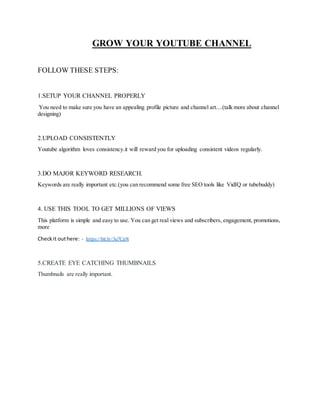 GET YOUTUBE VIEWS | DOCX