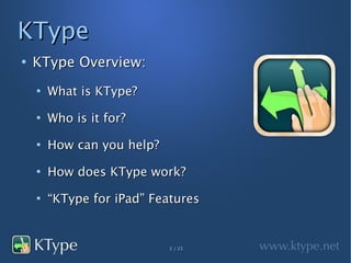 KType by Chirag Mehta | PPT