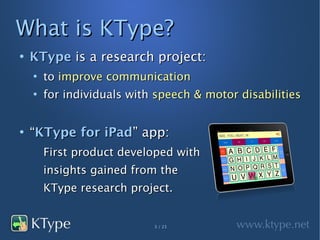 KType by Chirag Mehta | PPT
