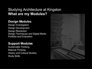 KU Architecture Incoming | PPT