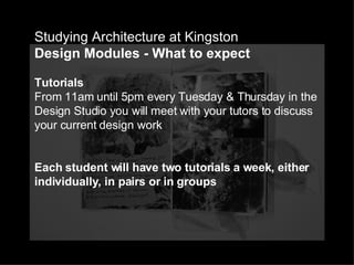 KU Architecture Incoming | PPT