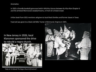 Ku Klux Klan in the 1920s | PPT