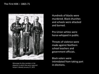 Ku Klux Klan in the 1920s | PPT