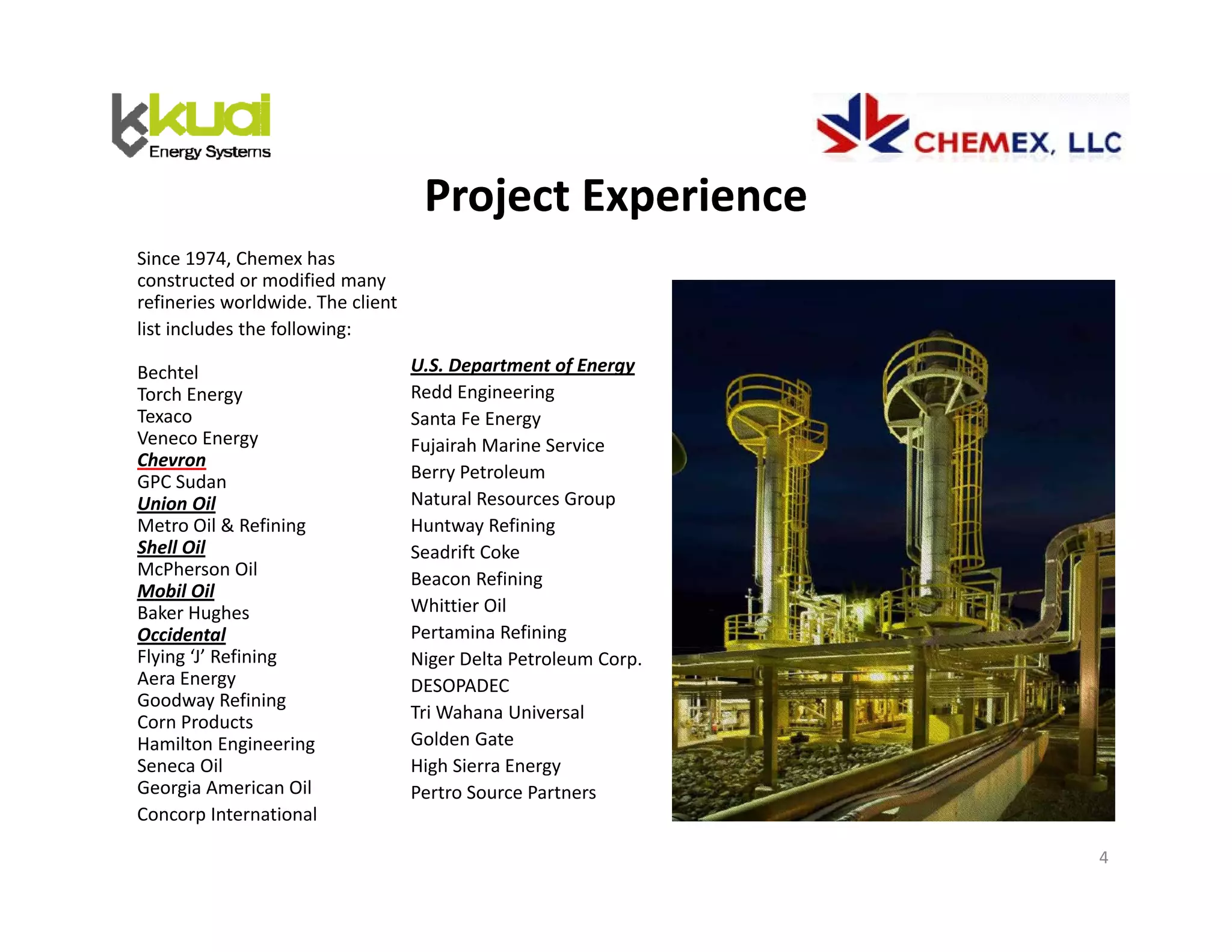 Kuai modular refineries | PDF