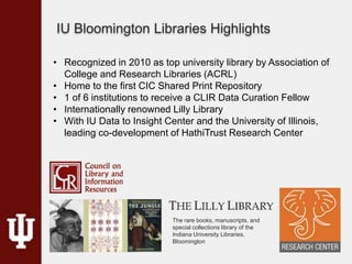 Brenda Johnson - Developing a New Model for Library Collaboration ...