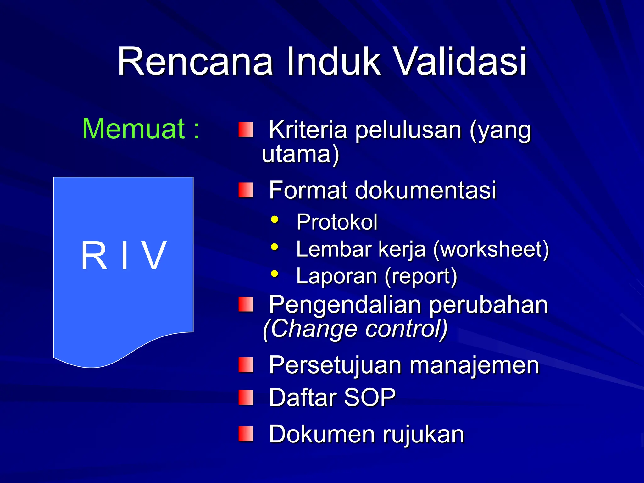 kualifikasi-dan-validasi alat dan mesin di industri farmasi | PPT