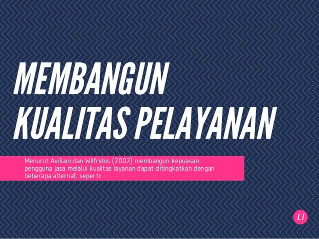 Management Kualitas Pelayanan