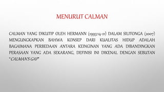 Kualitas hidup | PPSX