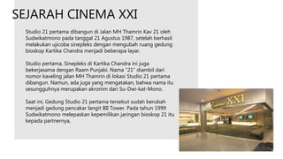 Kualitas Pelayanan Terhadap Cinema XXI | PPT