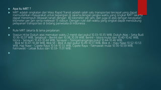 Kualitas pelayanan di mrt | PPT