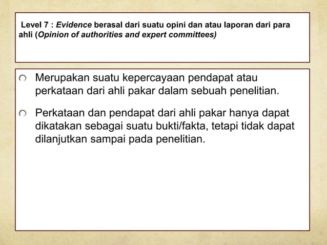 KUALITAS PENELITIAN, ETIKA PENELITIAN DAN HIRARKI EVIDENCE.ppt