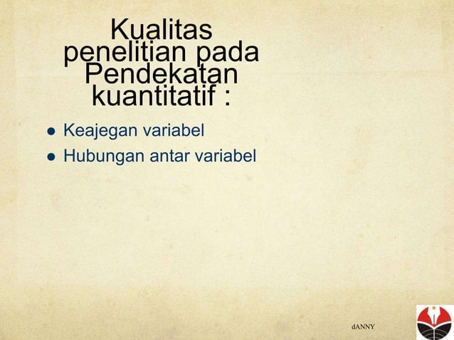 KUALITAS PENELITIAN, ETIKA PENELITIAN DAN HIRARKI EVIDENCE.ppt