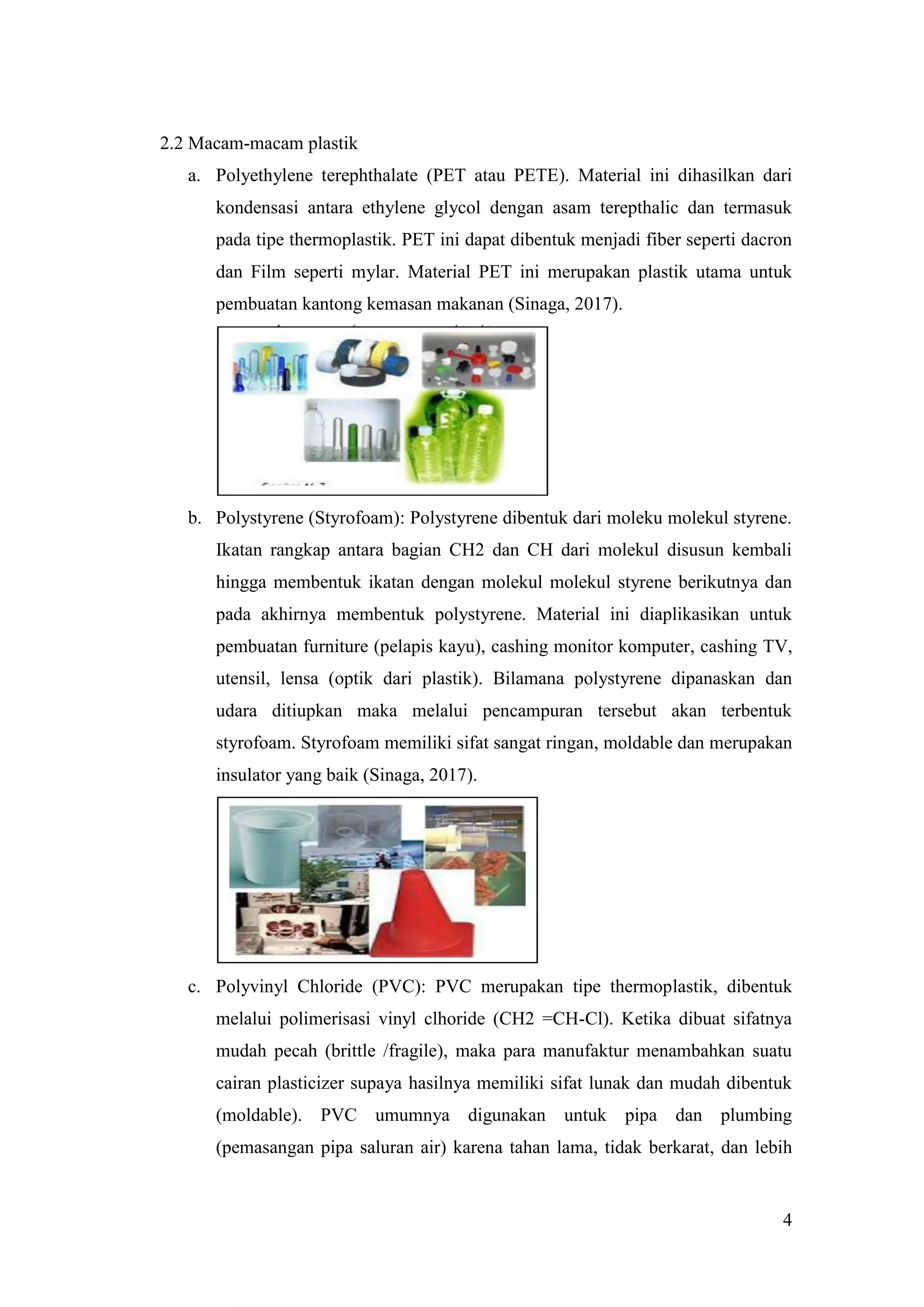 Kualitas plastik dan berbagai macam bahannya | PDF