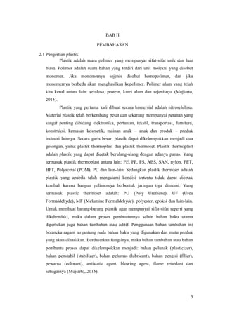 Kualitas plastik dan berbagai macam bahannya | PDF