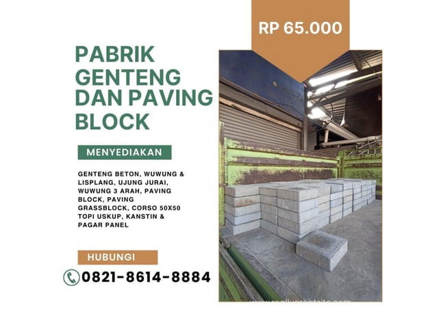 Kualitas Terbaik Paving Jalan untuk Perawatan Mudah dan Hemat! | PDF