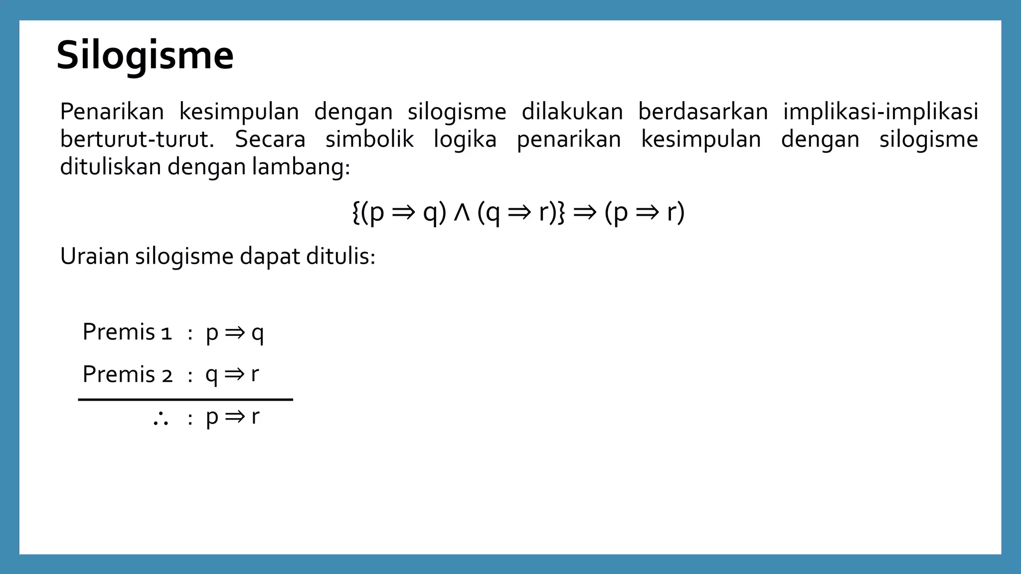 Kuantor dan Validitas Pembuktian | PDF